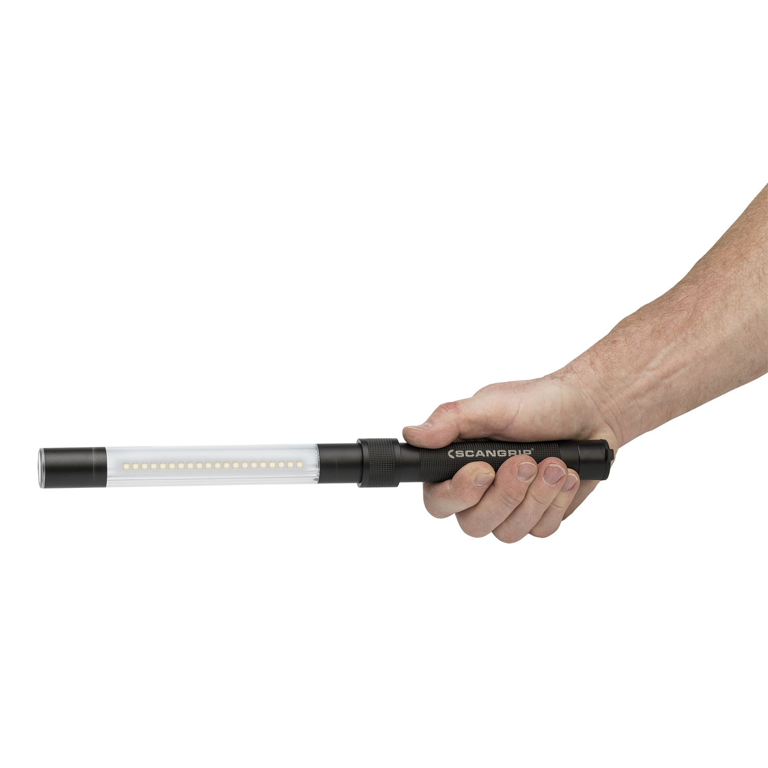 LINE LIGHT R - rechargeable inspection lamp with top spot light
