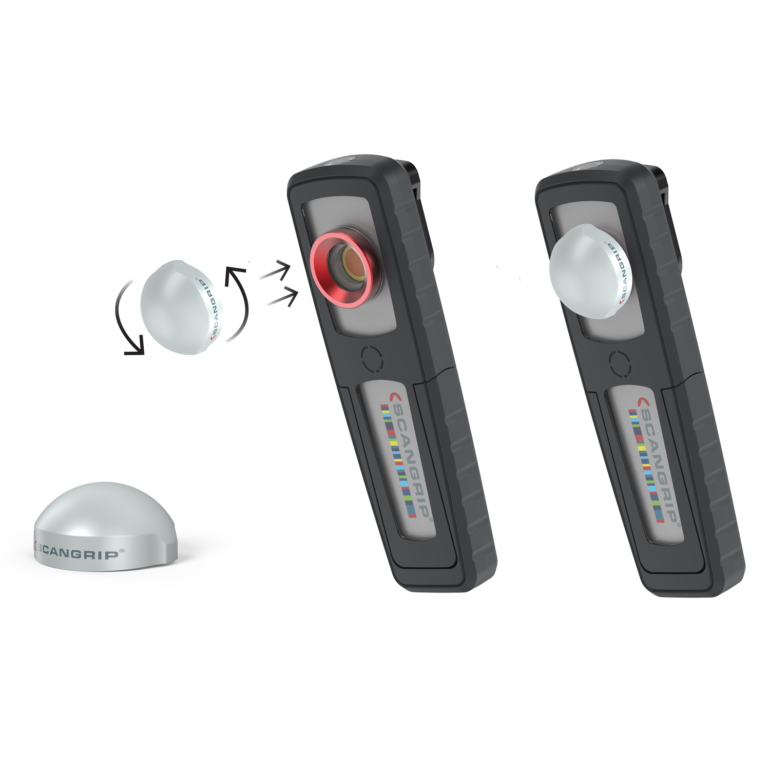 Diffuse your SCANGRIP work lights