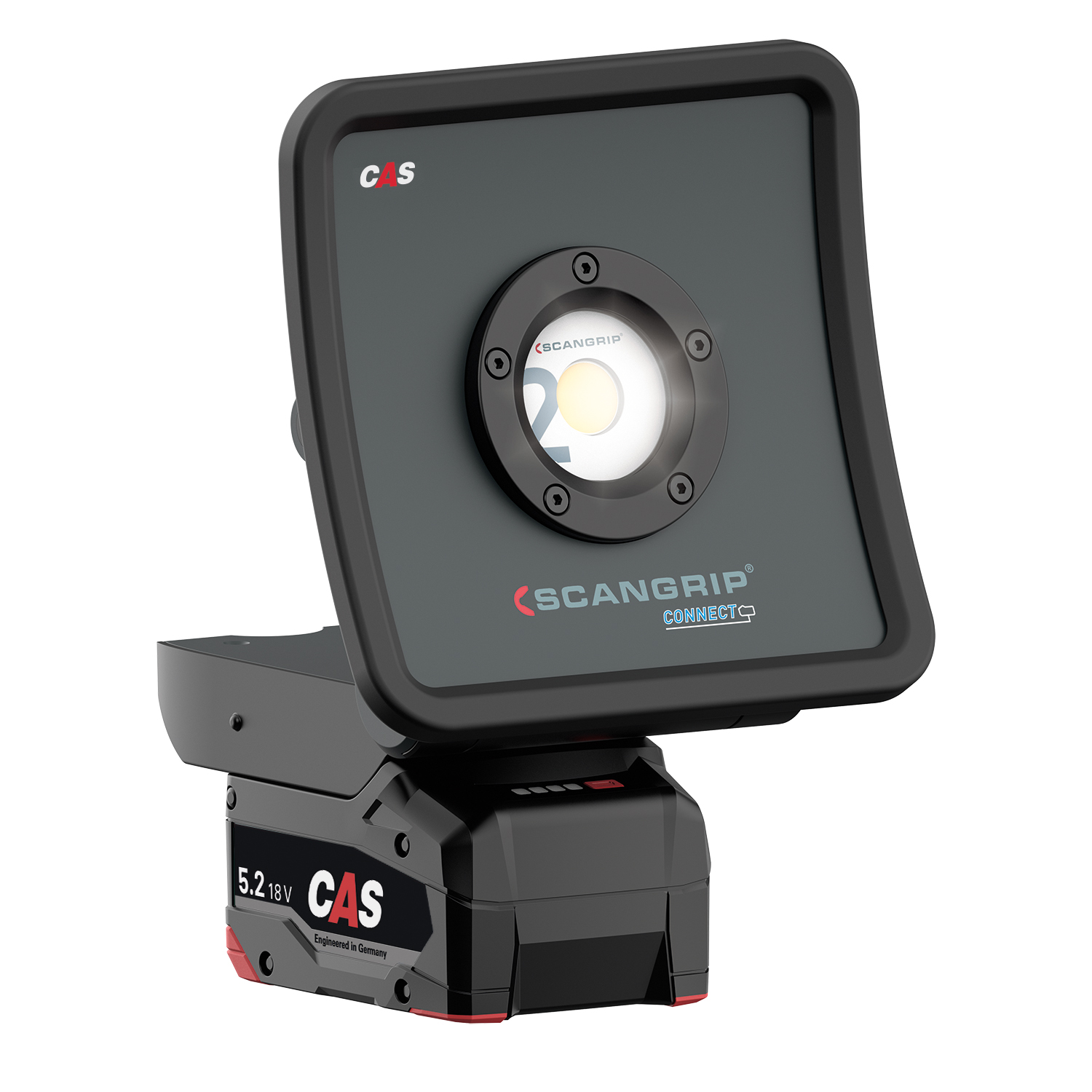 Handheld and powerful 2000 lumen floodlight
